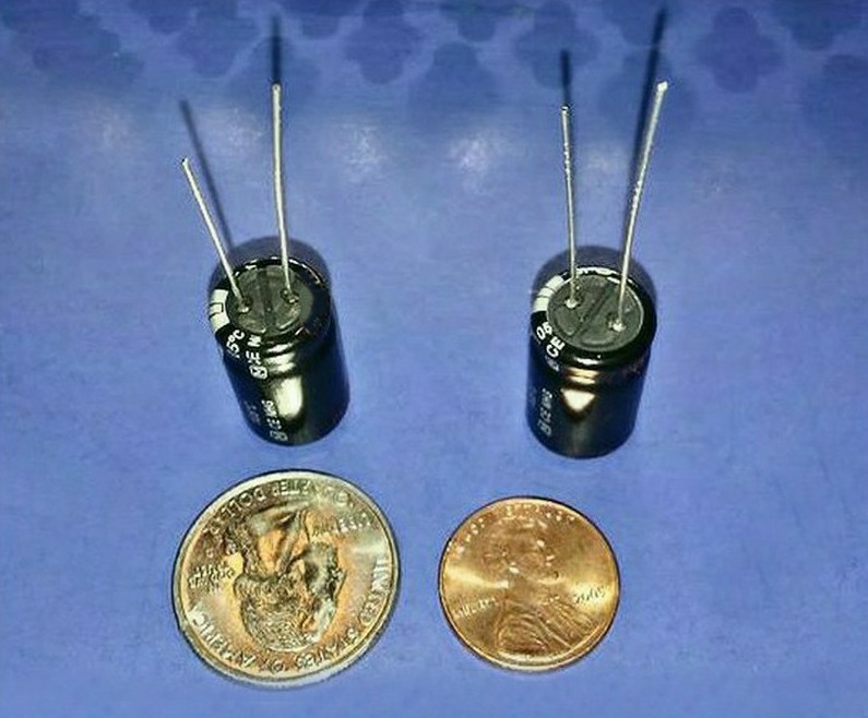 Electrolytic Capacitor 100 uf/microfarad 50 v/volt 85C Panasonic (Qty 5 ...