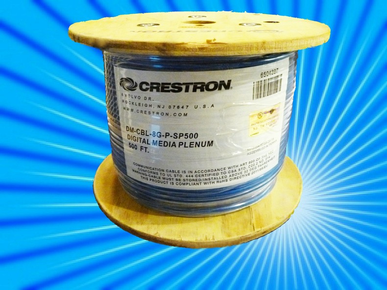 Crestron Digital Media Cable 8G Plenum (Lot of 10'/ft/feet to 150'/ft ...
